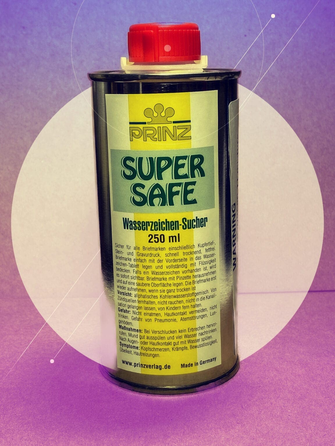 Prinz Watermark Fluid 250ml | iStampMounts